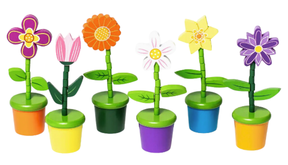 Flower Push Puppets | Hope Flower Farm