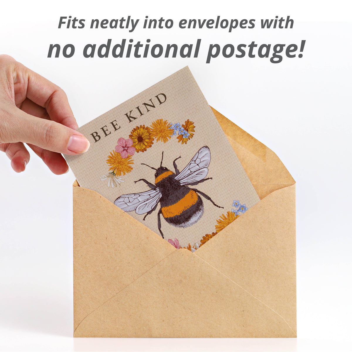 Bee Kind - Pollinator Wildflower Mix Seed Packets | Hope Flower Farm